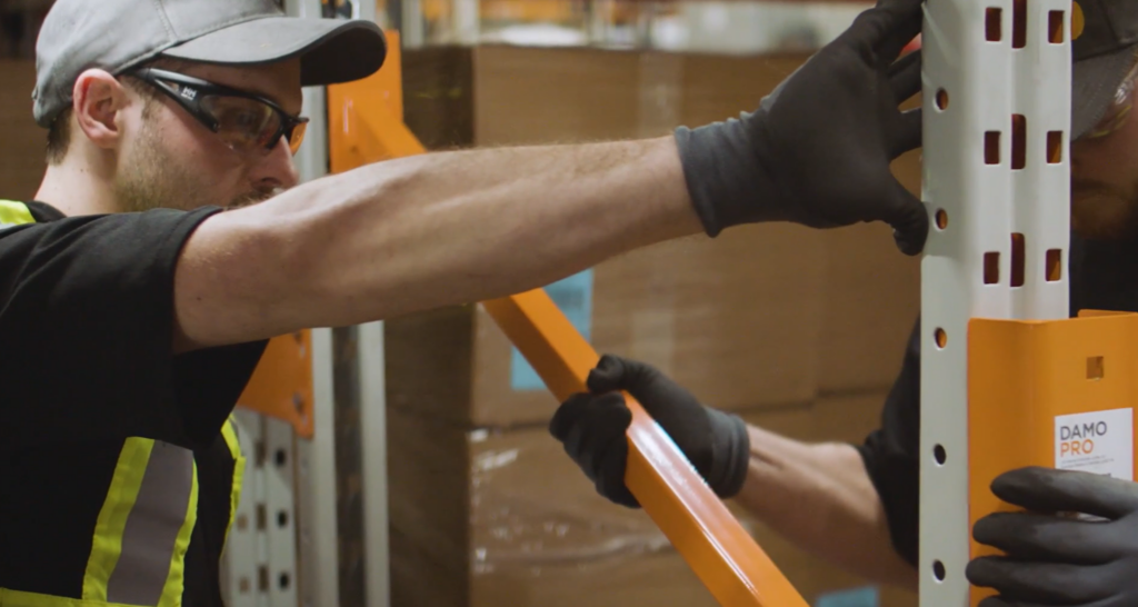 Damotech Pallet Rack Repair | MSK Canada